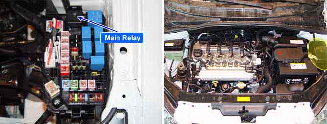 AutoHex Online Help: Hyundai TUCSON(JM) 2007 Fault Code: p0685